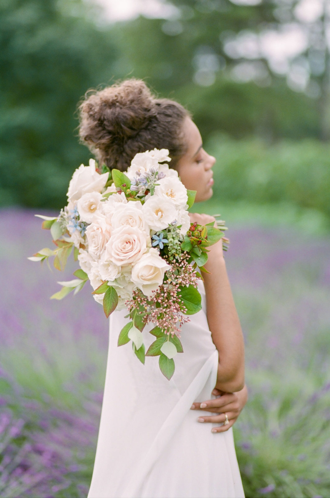 Modern meets Traditional inspired wedding at Woodinville Lavender Farm ...